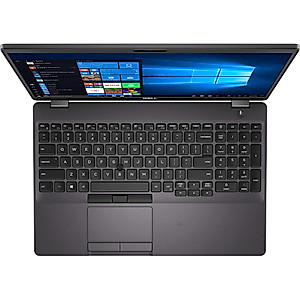 Dell Latitude 5500 Home and Business Laptop (Intel i7-8665U 4-Core, 8GB RAM, 256GB SSD, Intel UHD 620, 15.6" Full HD (1920x1080), Fingerprint, Wifi, Bluetooth, Webcam, 3xUSB 3.1, Win 10 Pro) (Renewed)