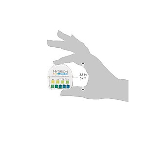 Micro Essential Lab 2210 Plastic Hydrion Vivid Short Range pH Test Paper Dispenser, 4.5 - 8.5 pH, Single Roll
