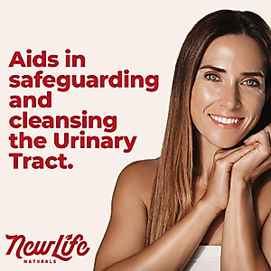 NewLife Naturals D-Mannose Capsules | w/Cranberry and Hibiscus Extracts | Natural Urinary Tract Health Supplement | 1400mg Pure Veggie Powder | 60 Veggie Capsules