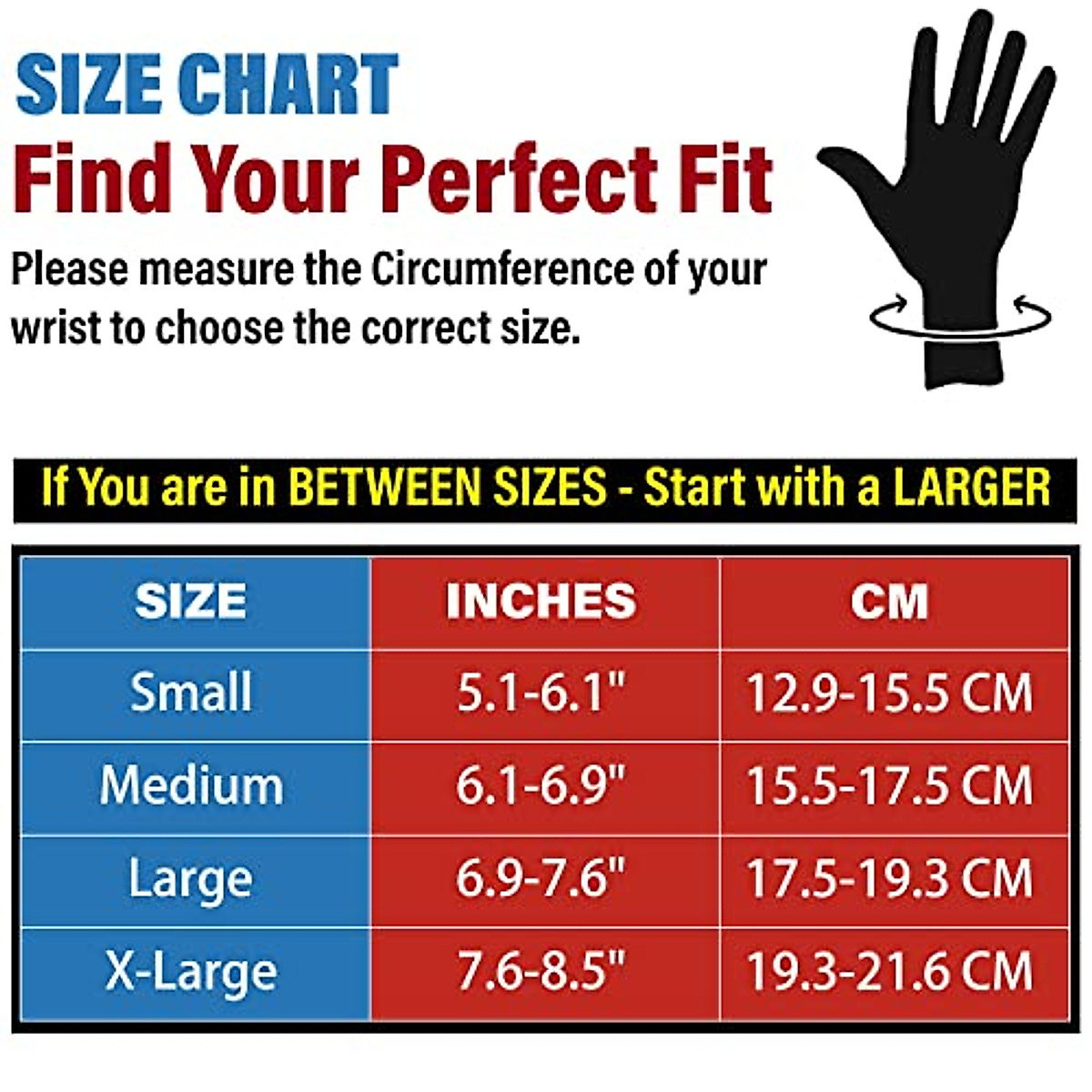 KEKING® Compression Wrist Sleeves for Women Men, 1 Pair, Premium Wrist Support Bands for Carpal Tunnel, Improve Circulation & Recovery, Tendonitis, Tennis, Sports - Wrist Brace Wrist Wraps, Black S