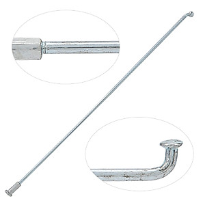 VGEBY 10pcs/Set 13G 80mm-310mm Mountain Bike Spokes Stainless Steel Spokes Bicycle Tricycle Accessories(190MM)