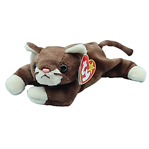 ESTATES SALE TY BEANIE BABIES ``Pounce`` the cat Aug. 28th 1997 ~ ^G#fbhre-h4 8rdsf-tg1383043