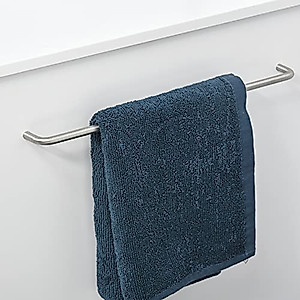 kleankin Narrow Bathroom Cabinet on Wheels, Freestanding Toilet Paper Holder with 2 Drawers, Towel Rack, White