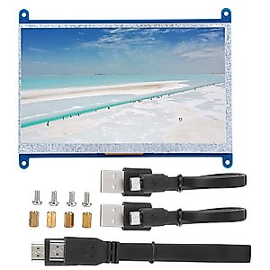 ciciglow 7in Display with HDMI 1024 x 600 7 inch LCD Display for Raspberry