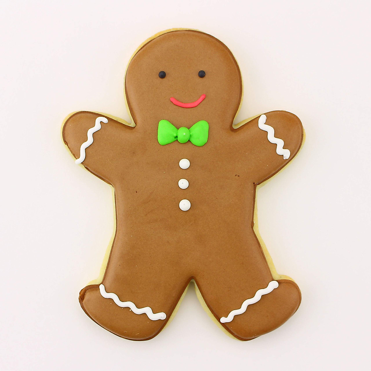 Happy Gingerbread Man Cookie Cutter, Large 5.25" by Ann Clark Cookie Cutters