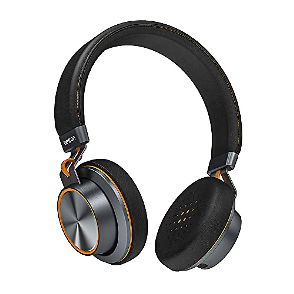 Betron Wireless Bluetooth Headphones with Microphone and Volume Control On-Ear Cordless Stereo HD Sound Built-in Mic Wired Mode for Cellphones Tablets Mp3 Players