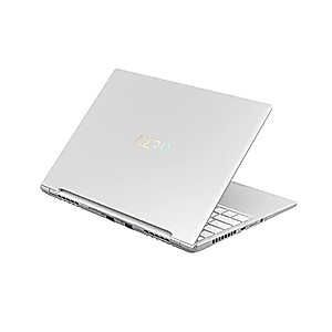 GIGABYTE AERO 14 OLED: 14.0" 16:10 Thin Bezel 2.8K QHD+ 2880x1800 90Hz OLED, NVIDIA GForce RTX 4050 GPU 6GB GDDR6, Intel Core i7-13700H, 16GB DDR5 RAM, 1TB SSD, Win11 Home (AERO 14 OLED BMF-72USBB4SH)