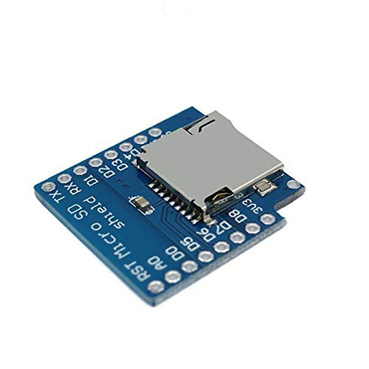 DAOKI 5Pcs TF Micro SD Card Module Memory Shield Module Micro SD Storage Expansion Board Mini Micro SD TF Card with Pins for Arduino ARM AVR with Dupont Wire