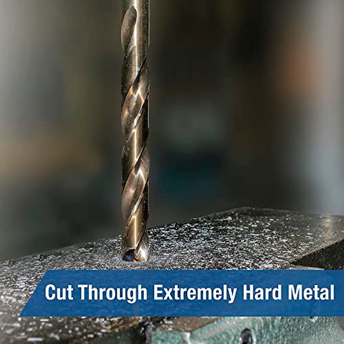 Century Drill & Tool 26529 Pro Grade Cobalt Drill Set, 29 Piece, Made in The USA, for Stainless Steel and Hard Metal