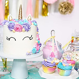 600 Count Aurora Cupcake Liners Rainbow Cupcake Wrappers Gradient Color Baking Cups Paper Muffin Cupcake Holders for Home Baking Kitchen Supplies