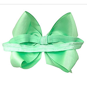 JOYOYO Baby Headbands 30 PCS Soft Head Bands Big 6" Hair Bows Nylon Headbands for Baby Girls Infants Toddlers Hair Accessories