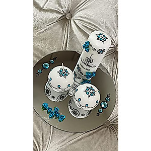 Islamic Candle Set (Blue)