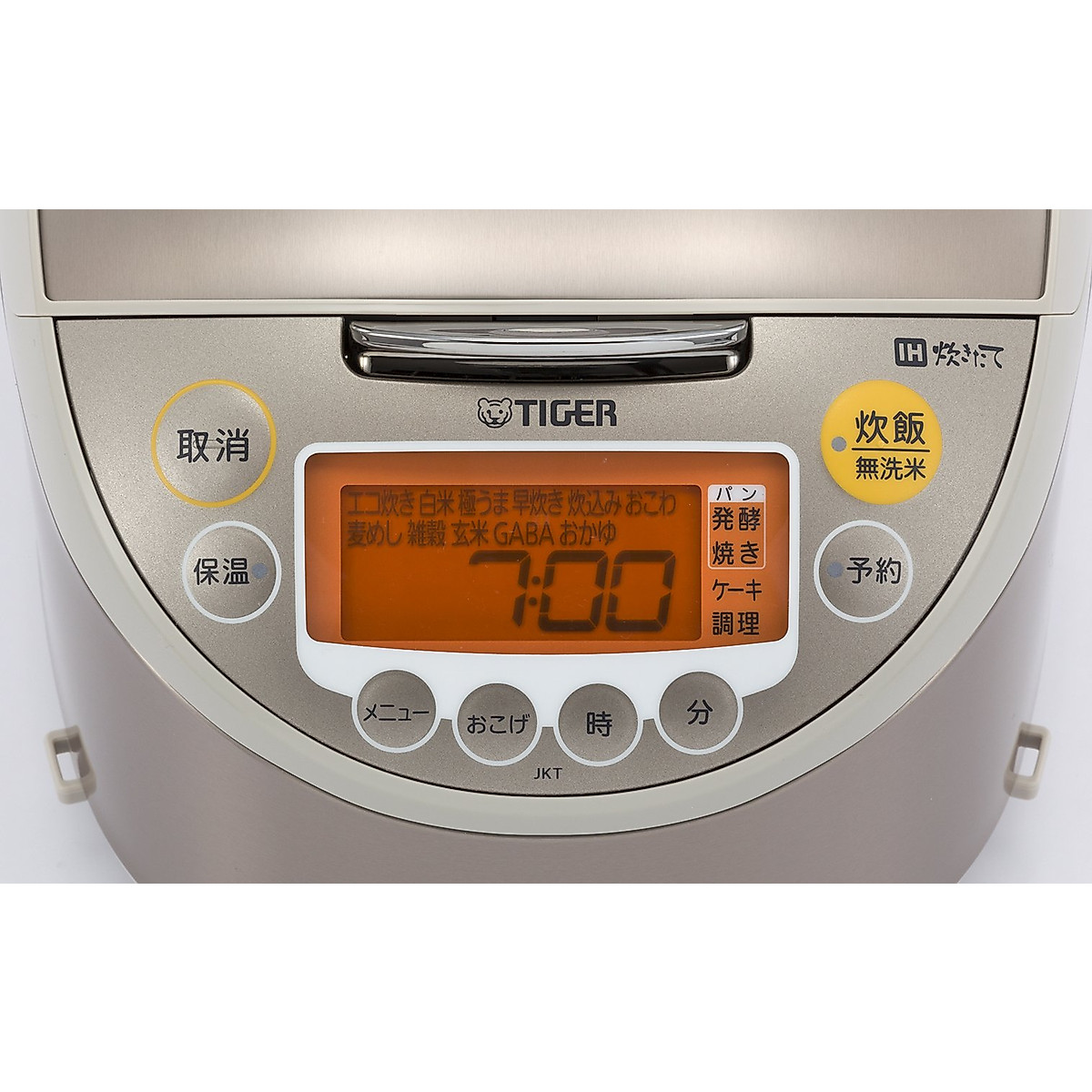 TIGER IH rice cooker cooked (5.5 Go cook) JKT-W100-CC champagne beige