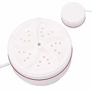 Washing Machine Ultrasonic Turbine Washing Machine Portable Washer Machine Ultrasonic Washer Portable Washing Machine for Travelling Business Trip Camping 27W