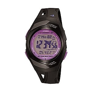 Casio STR300-1C Sports Watch - Black & Pink