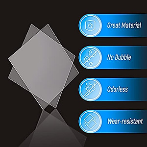 20Sheets 1.0MM Dental Hard Splint, Thermoforming Materials for Vacuum Forming Machine 5'' x 5''