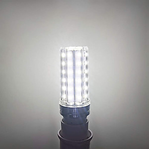 BOGAO E26 LED Bulb, 12W White 6000K LED Bulbs, 80-100 Watt Light Bulbs Equivalent, E26 Screw Base,1200 Lumens LED Lights （4 Pack White）