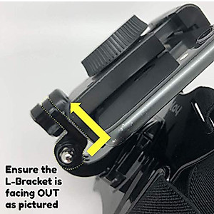 Pixlplay – Smartphone Chest Mount - Universal Holder Compatible with iPhone and Samsung Phone Mount for Filming or Photos