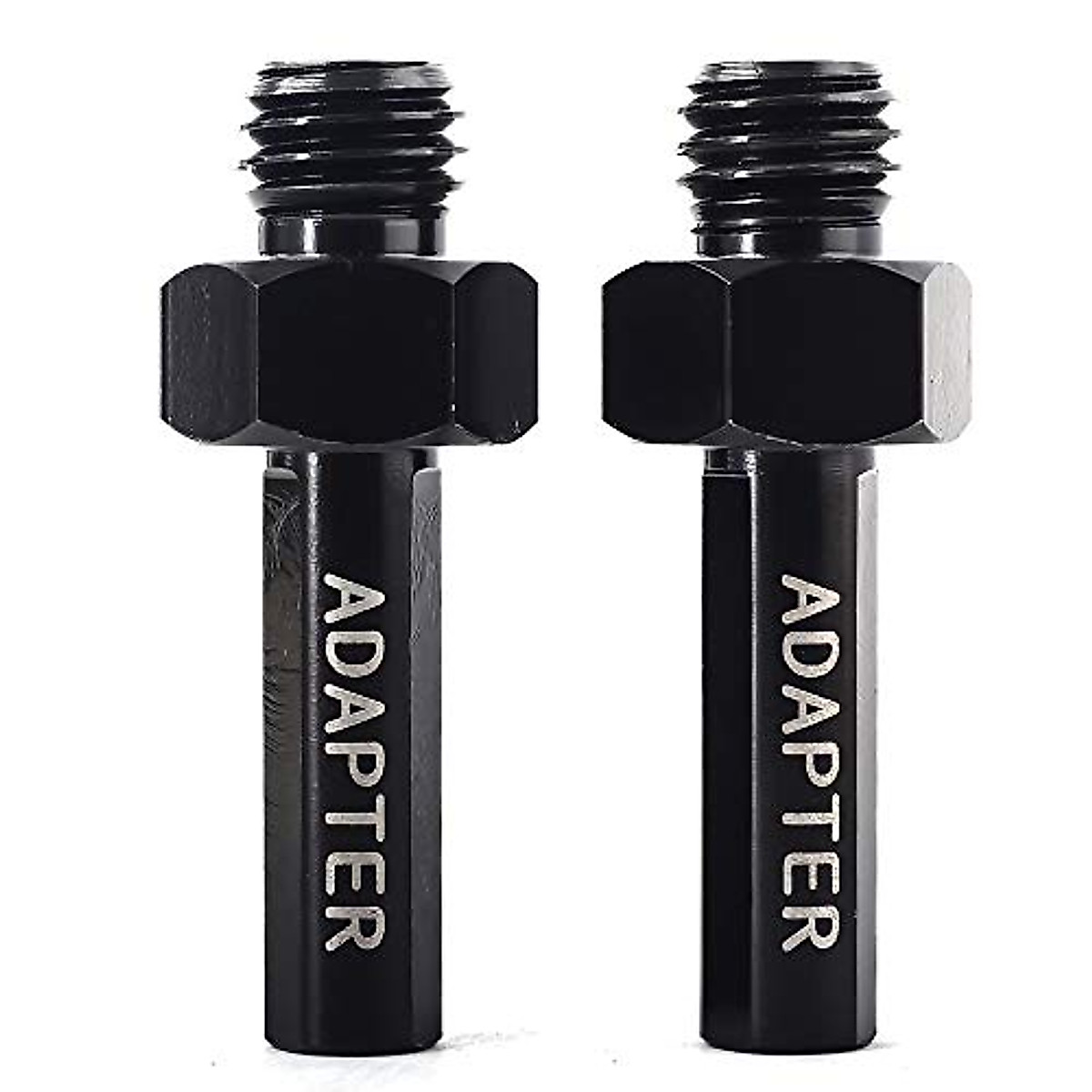 2Pcs/Lot Adapter for Threaded Diamond Core Drill -1/2"Triangle to 5/8"-11 Male (1/2“)