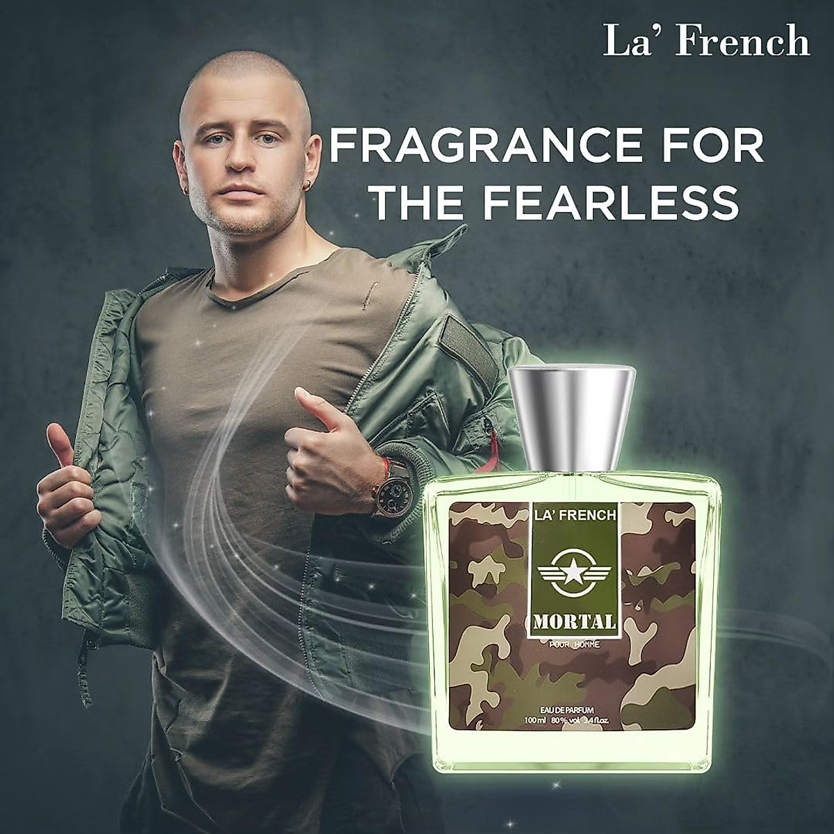 LA' French Mortal Perfume For Men Extra Long Lasting Luxury Perfume Scent | Pour Homme Eau De Parfum | All Day Fragrance | Perfume Gift Pack Of 1(100 Ml (Pack Of 1))