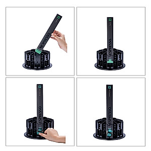 Flagship Nespresso Pod Holders Storage Carousel Coffee Nespresso Original Line Capsules Holder Coffee Capsules Holder Organizer Stand Small 80 Pods Originalline