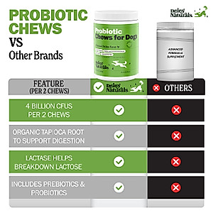 Deley Naturals Probiotics (120 Chews) + Wild Caught Fish Oil (32 oz) for Dogs - Omega 3-6-9, GMO Free - Made in USA