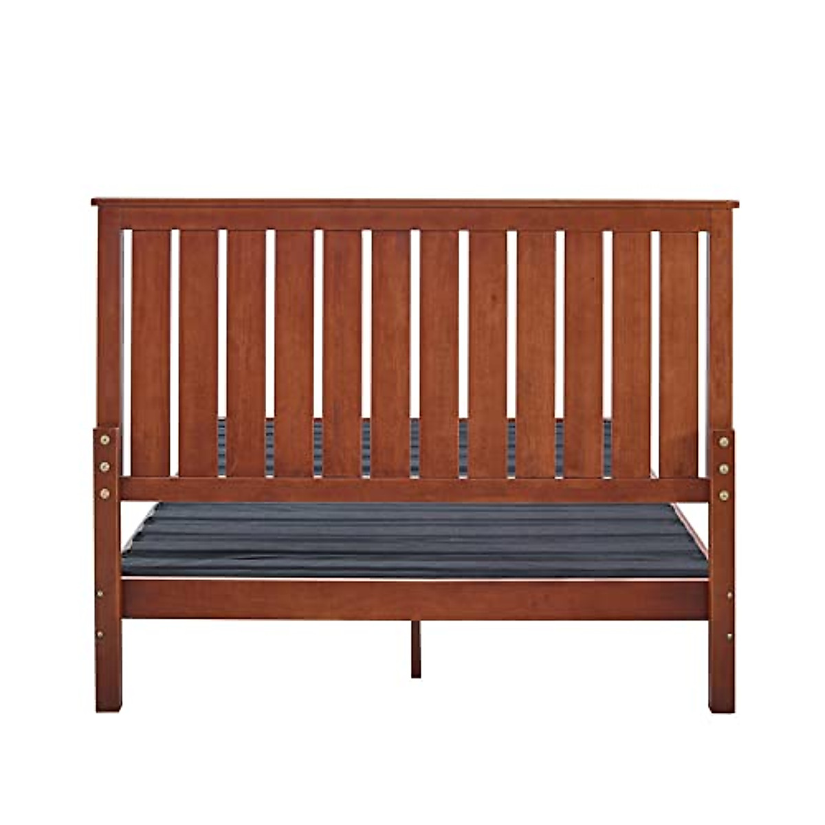 Classic Brands Glendale Walnut Color Wood Bed, Full