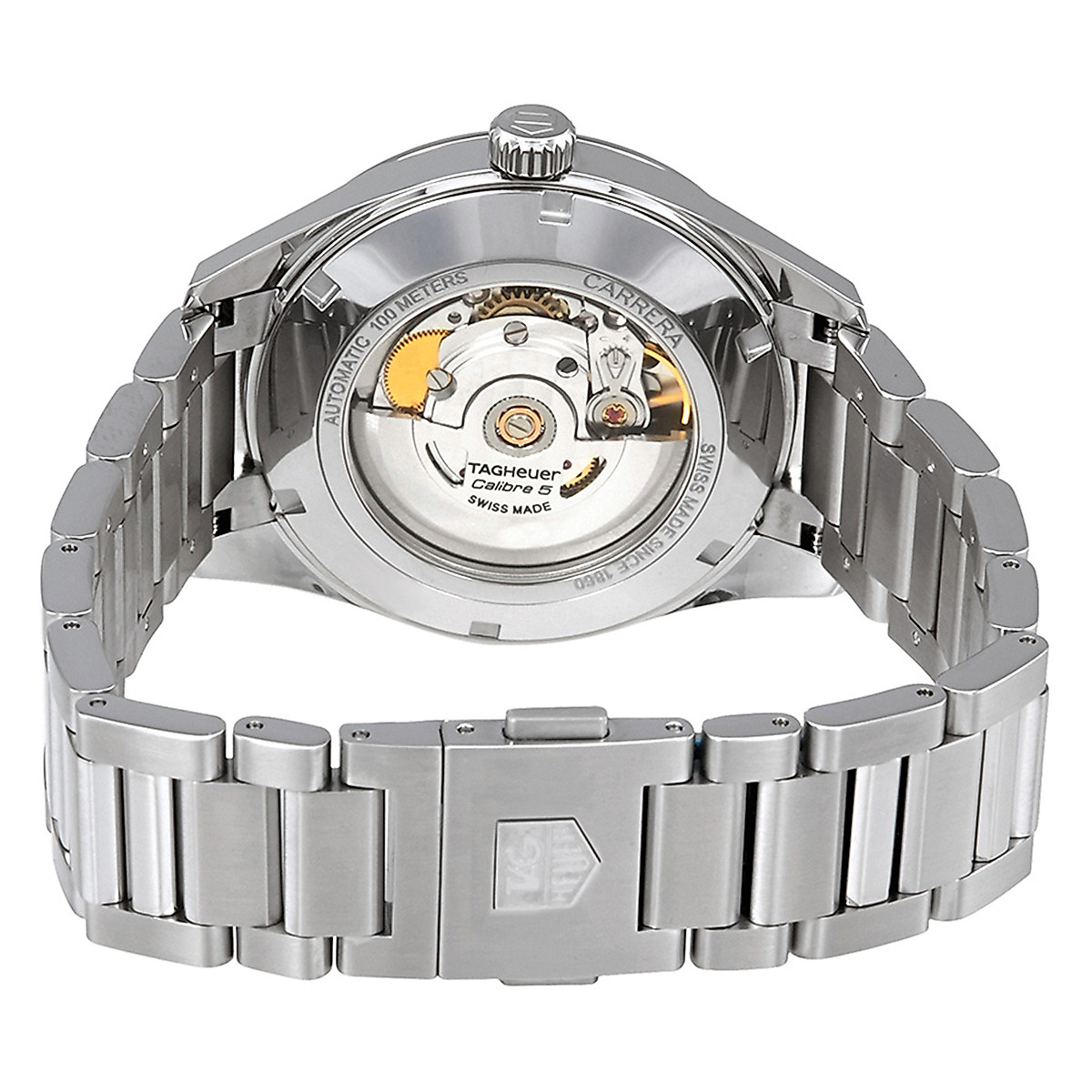 Tag Heuer Mens Carrera Stainless Steel Watch