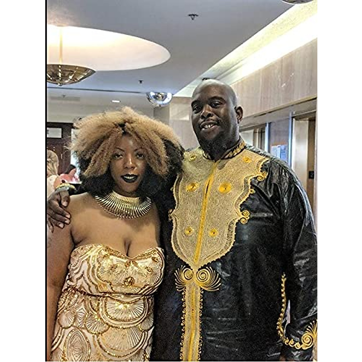 Statement Collar Choker Necklace African Canine Tooth Shape Fringe Necklace for Women Fashion Jewelry Accessories