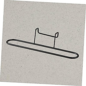 Cupboard Hanger 2pcs Cabinet Towel Holder Towel Rack Hand Towel Holder Cabinet Hanger Towel Rack for Bathroom Cupboard Hanger Hanging Rod Single Shot Towel Holder Towel Holder