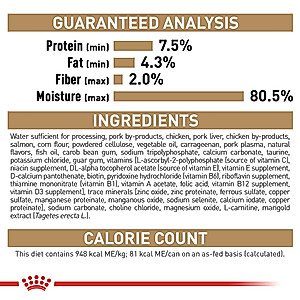 Royal Canin Poodle Adult Breed Specific Wet Dog Food, 3 oz can 4-pack