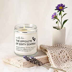 New Mom Gifts, Gifts for New Mom, New Mom Gifts After Birth, First Time New Baby Christmas Gift Candles, Postpartum Gifts for Mom, Gender Reveal Gifts