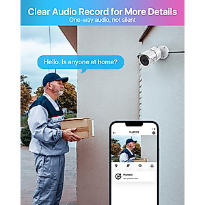 ZOSI 8CH 3K Lite Home Security Camera System Outdoor,AI Human/Vehicle Detection,Night Vision,4pcs 1080P Weatherproof CCTV Cameras,H.265+ 8 Channel Wired DVR with 1TB HDD for 24/7 Recording