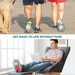 Homergy Metatarsal Pads for Women/Men, 4 Pack, FSA HSA Eligible, Soft Gel Reusable Breathable Sleeve Pads, Ball of Foot Cushions, Forefoot Cushioning Shoe Supports for Pain Relief, Mortons Neuroma