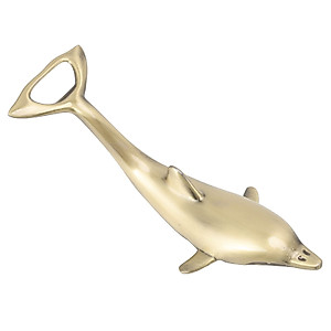 Bottle Opener Dolphin Shape Saving Cute Appearance Metal Beer Opener for Household Parties Restaurants Dolphins Bottle Opener Effort Beer Corkscrew Soda Bottle Opener
