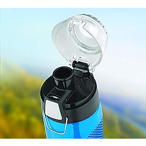 Thermos Intak 24-Ounce Tritan Hydration Bottle with Meter (Teal), One Size,