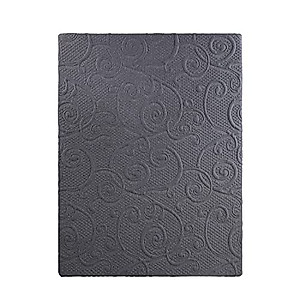 Lexicon Radley 11-Inch Gel Infused Memory Foam Hybrid Mattress, Queen, Gray