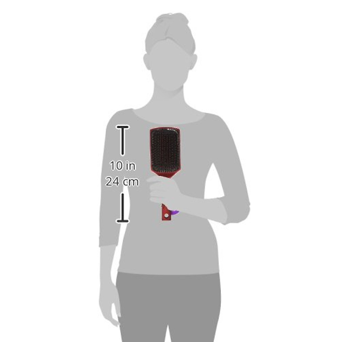 Diane Royal Satin Cushion Paddle Brush