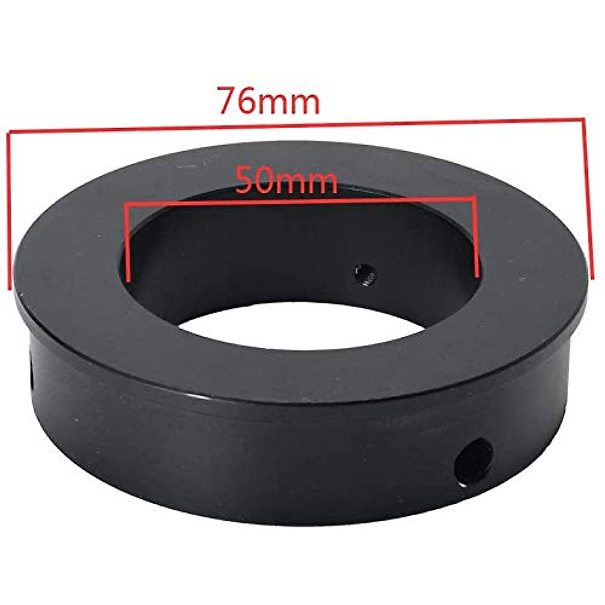 HAYEAR 76mm Ring Adapter Transfer to 50mm for Stereo Microscope Bracket Lens Holder Ring Adapter