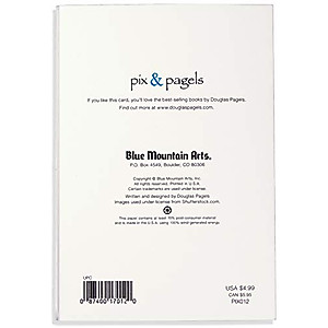 Blue Mountain Arts PIX012 Greeting Card “Friends are Like Stars” Is The Perfect Birthday Or “Thinking of You” Card For A Wonderful Friend, by Douglas Pagels