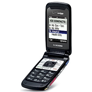 Samsung Knack, Black (Verizon Wireless)
