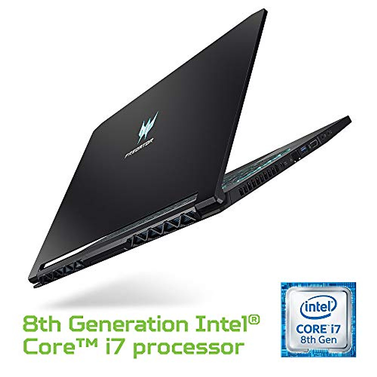 Acer Predator Triton 500 Thin & Light Gaming Laptop, Intel Core i7-8750H, GeForce RTX 2060 with 6GB, 15.6" Full HD 144Hz 3ms IPS Display, 16GB DDR4, 512GB PCIe NVMe SSD, RGB Keyboard, PT515-51-71VV