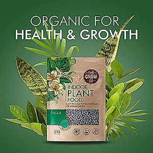 Indoor Plant Food - All-Purpose Fertilizer (Liquid Alternative) - Best for Houseplants Indoors + Common Home Outdoor Plants in Pots (5 oz)