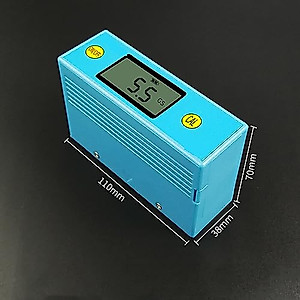 Tint Meter, 0.0-199.9 Units (GS) Surface Gloss Meter Paint Coating Tile Surface Gloss Test Stone Light Meter Marble Brightness Tester,Color Sensor
