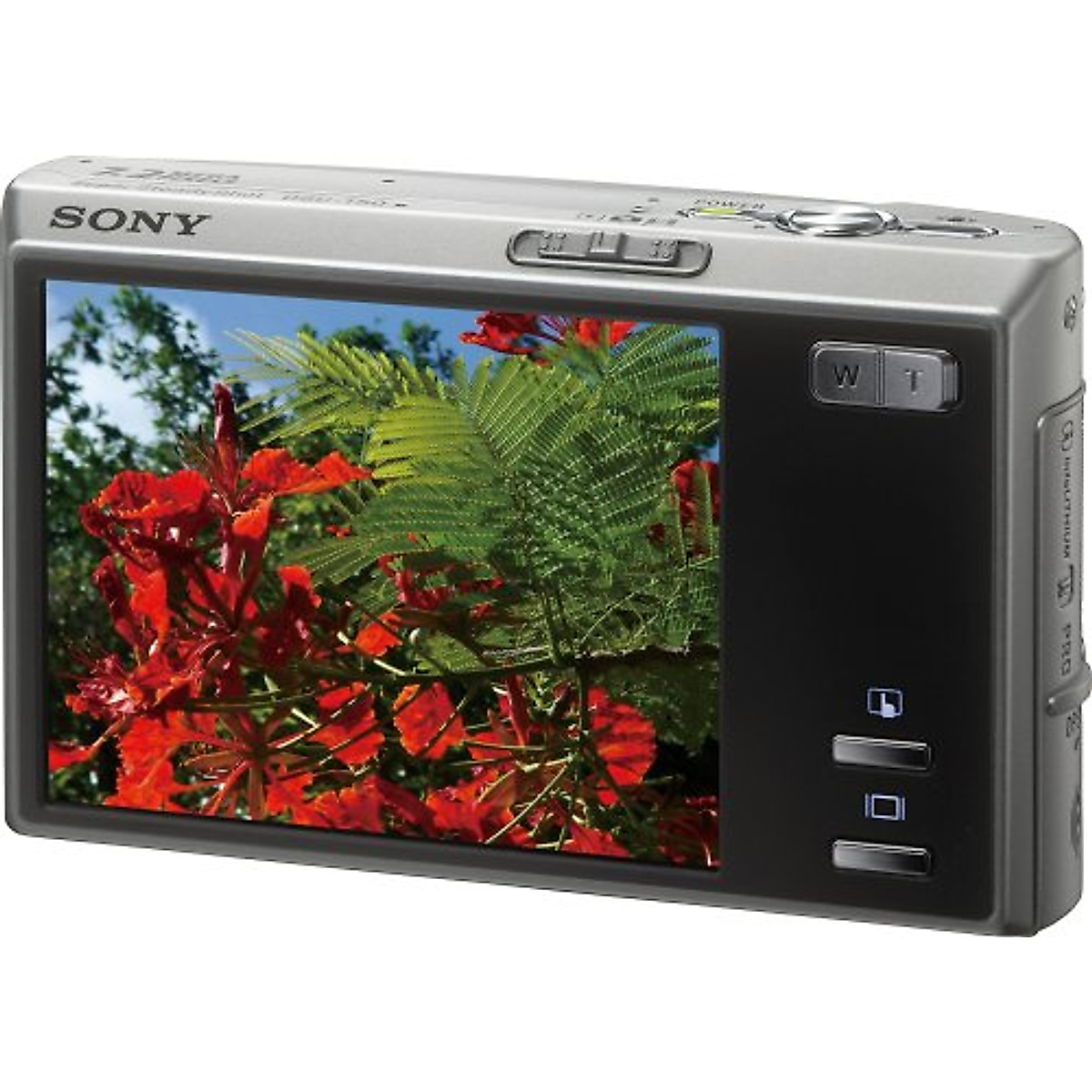 Sony Cybershot DSC-T50 7.2MP Digital Camera with 3x Optical Zoom (Silver)