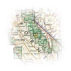 Yosemite SW: Yosemite Valley and Wawona Map (National Geographic Trails Illustrated Map, 306)