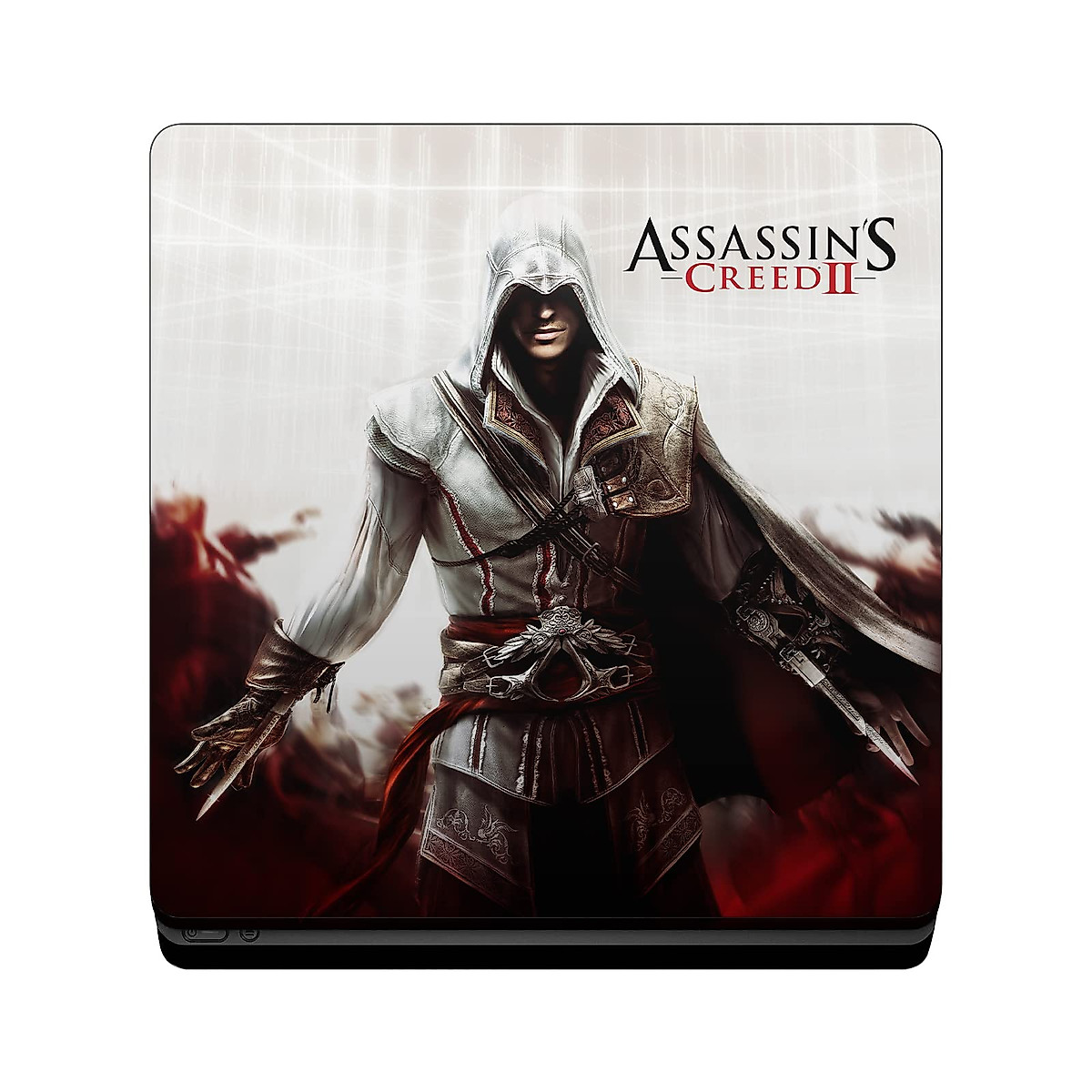 Head Case Designs Officially Licensed Assassin's Creed Cover Art II Graphics Vinyl Sticker Gaming Skin Decal Cover Compatible With Sony PlayStation 4 PS4 Slim Console