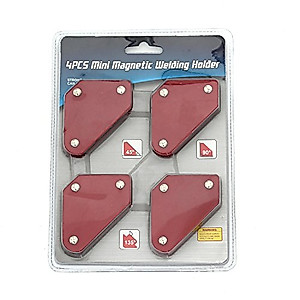 TANKSTORM Welding Magnet New Set Tig Arc Mig Magnetic Welding Square Magnetic Welding Holder 10 lbs Capacity (76010-4Pack)