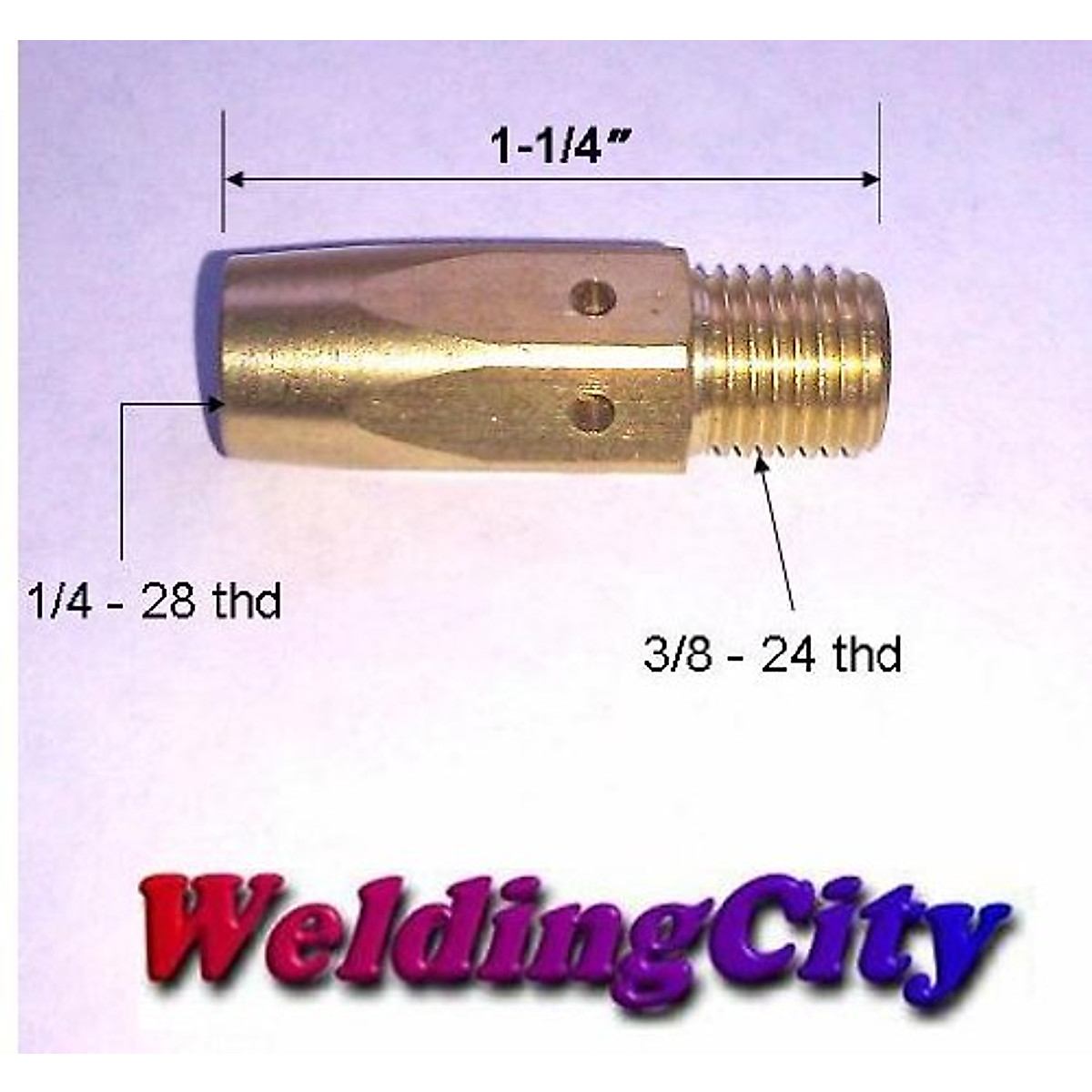WeldingCity MIG Welding Gun .035" Accessory Kit (Contact Tip-Gas Nozzle-Gas Diffuser) for Miller MIGmatic M-series M-25/M-40 and Hobart MIG Guns