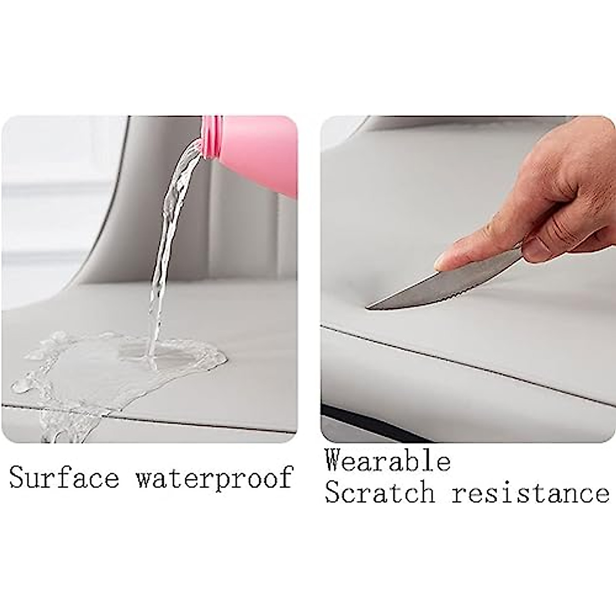 SHAWLA Chairs Dining Chairs Kitchen Chairs,with PU Cushion Seat Back Modern Mid Century Living Room Side Chairs with Metal Legs (Size:Black Gold feet,Color:Yellow)